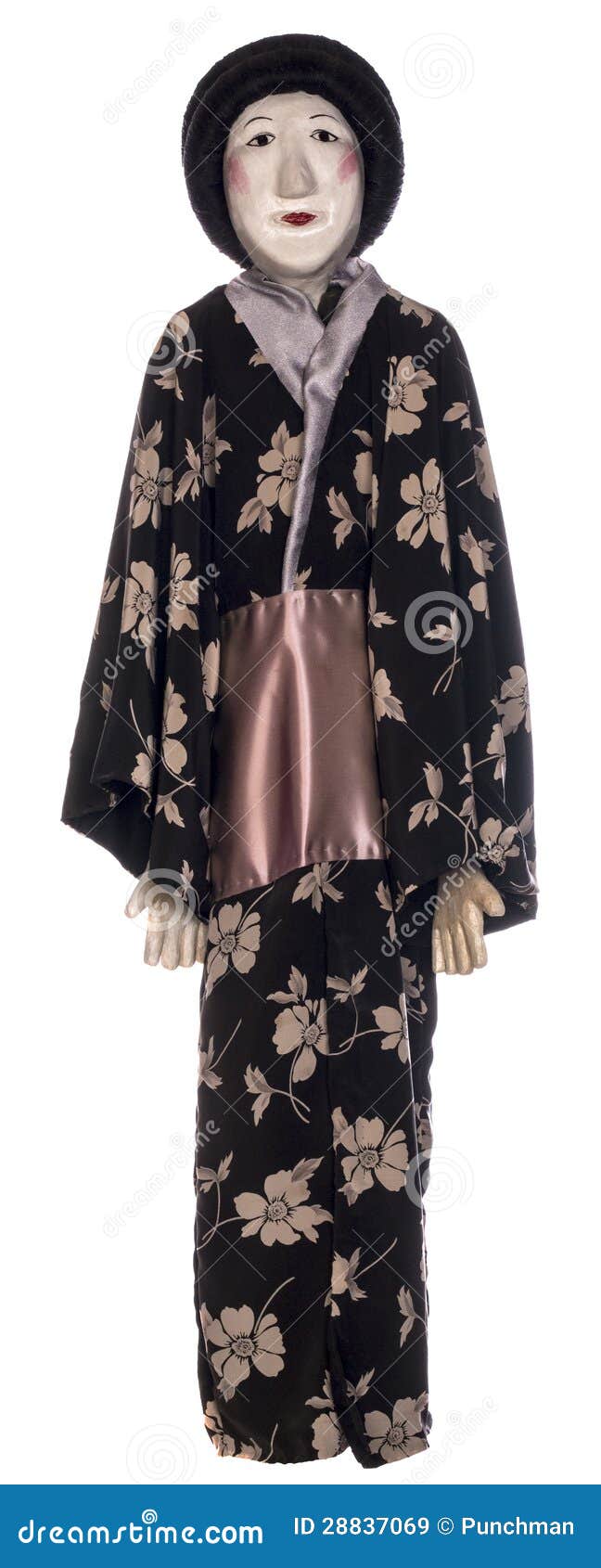 Japanese Style Puppet stock image. Image of puppetry - 28837069