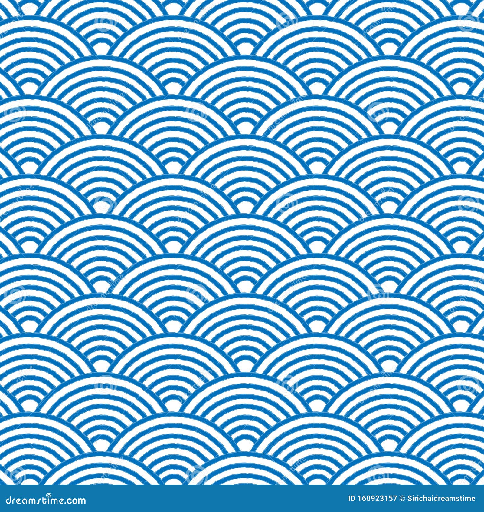 Japanese Style Seamless Pattern Stock Vector - Illustration of pattern ...