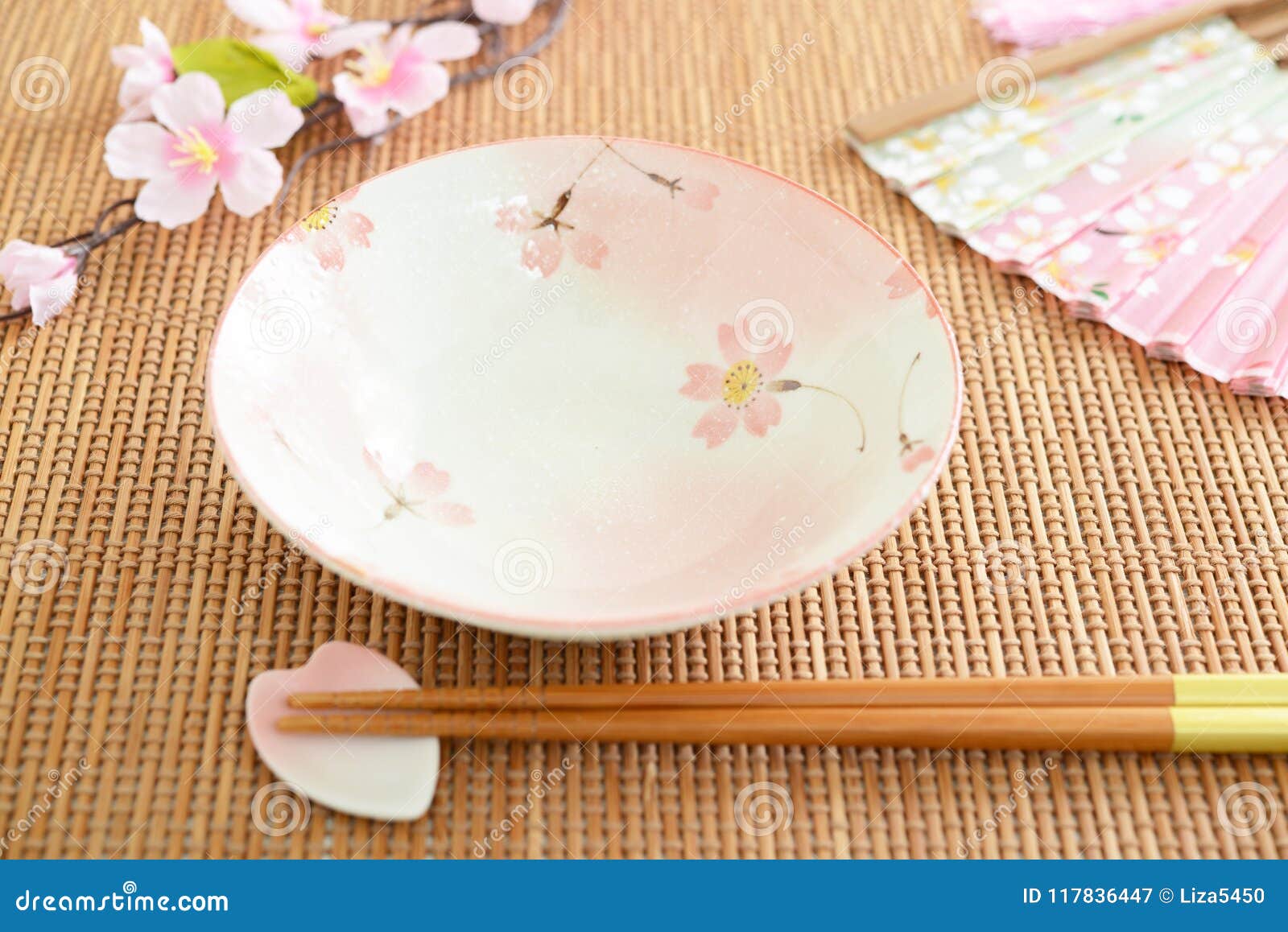 Japanese style tableware stock image. Image of dinner - 117836447