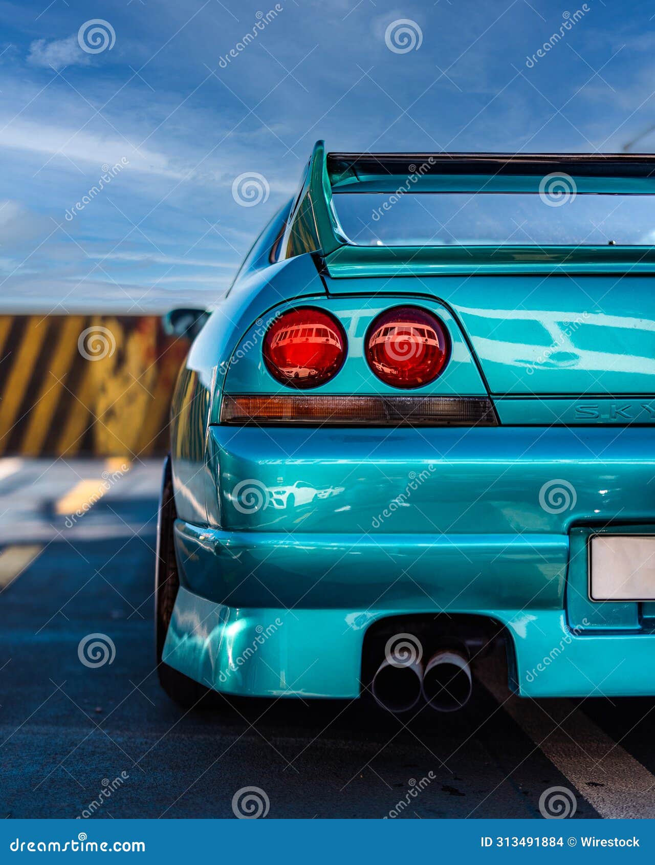 Japanese Subaru Impreza, Nissan 370Z And Skyline R33 Parked Outdoors ...