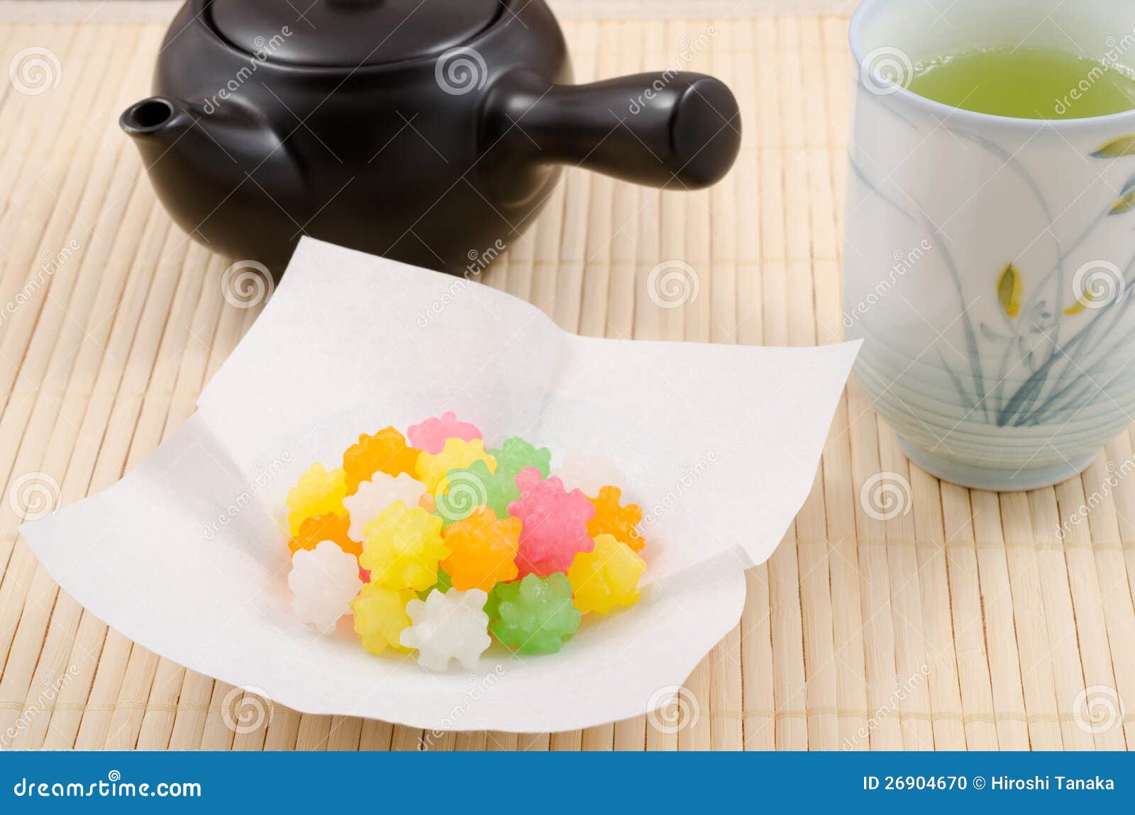 Japanese sugar candy stock photo. Image of color, asia - 26904670