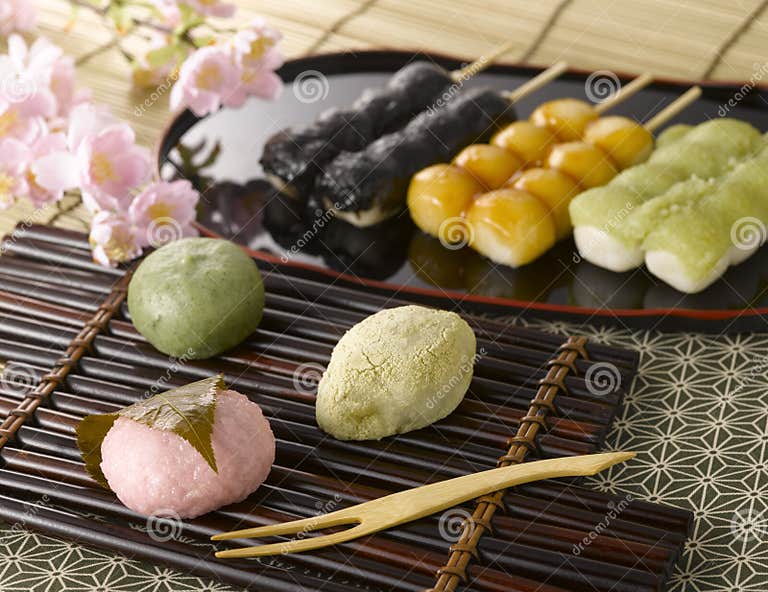 Japanese Sweets stock image. Image of oriental, wagashi - 7840093