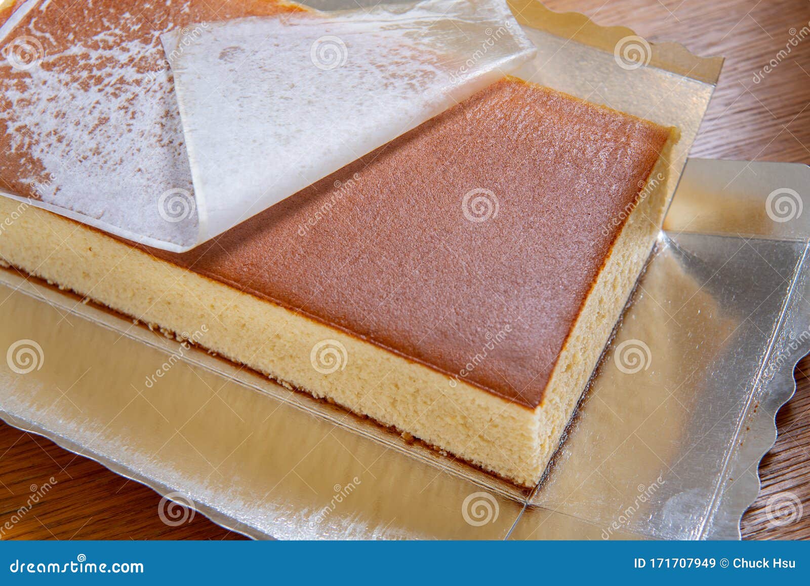 Japanese Sweets, Castella Cake, Japanese Sponge Cake Stock Image ...
