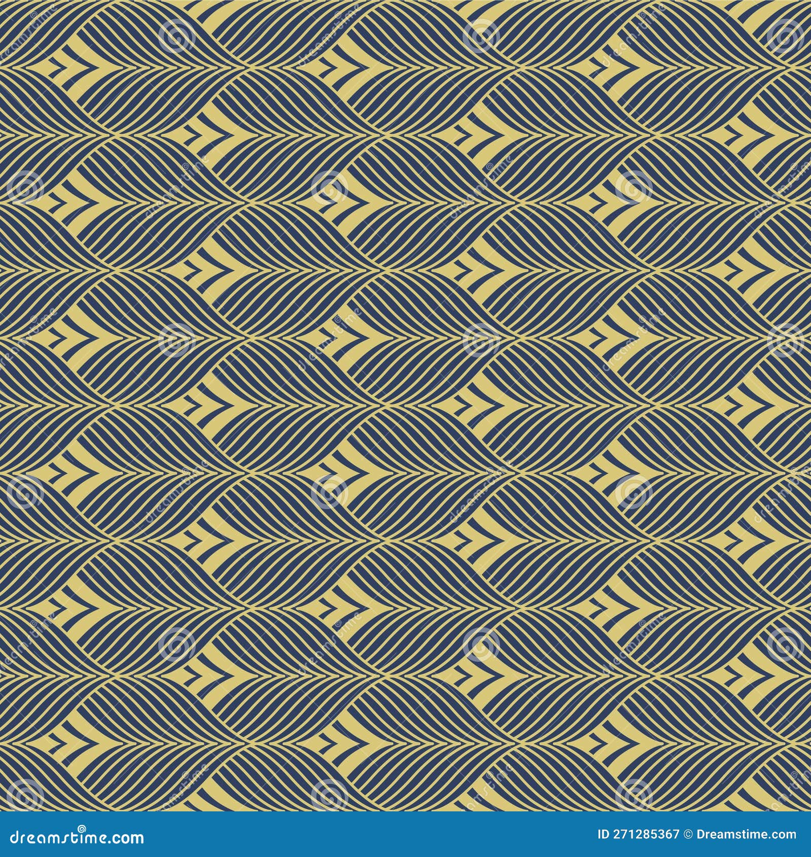 Japanese Swirl Zigzag Wave Vector Seamless Pattern Stock Vector ...