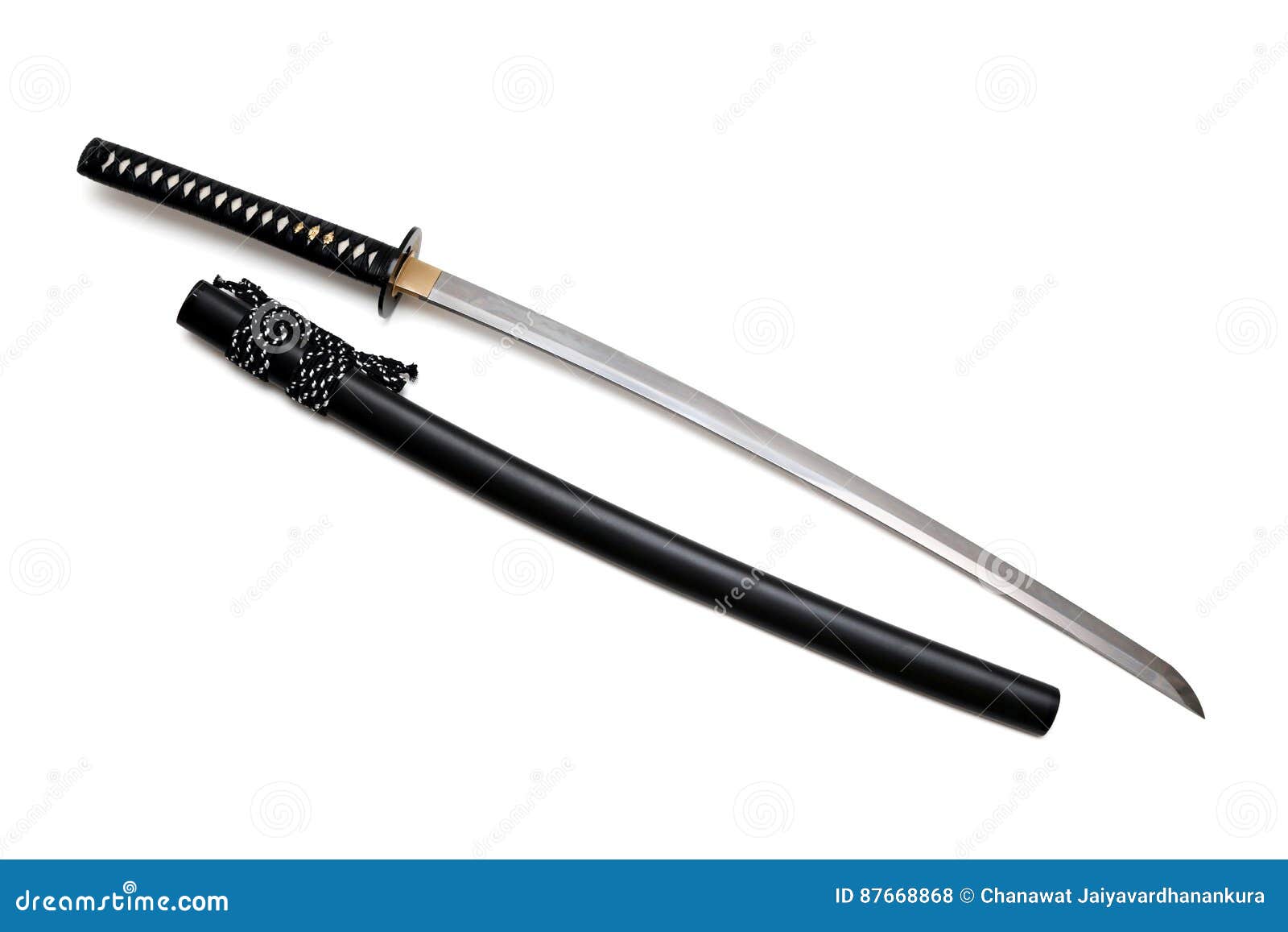 Japanese Sword and Scabbard Stock Photo - Image of sport, east: 87668868