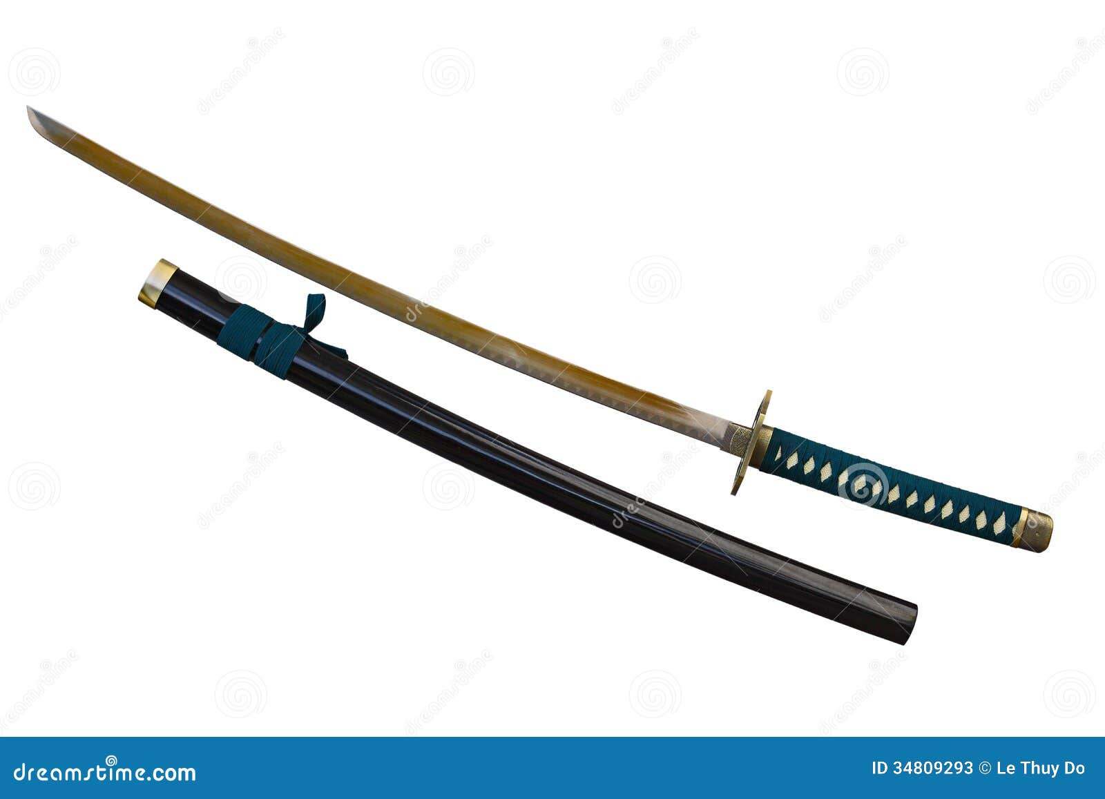 Japanese Sword stock image. Image of handle, conflict - 34809293