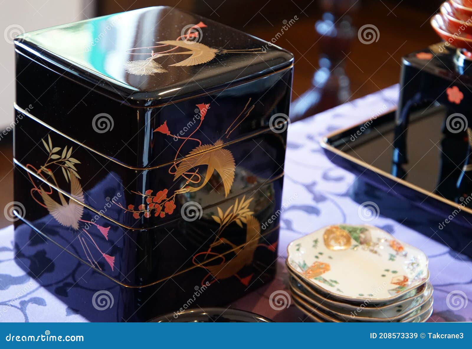 Japanese tableware stock image. Image of light, drink - 208573339