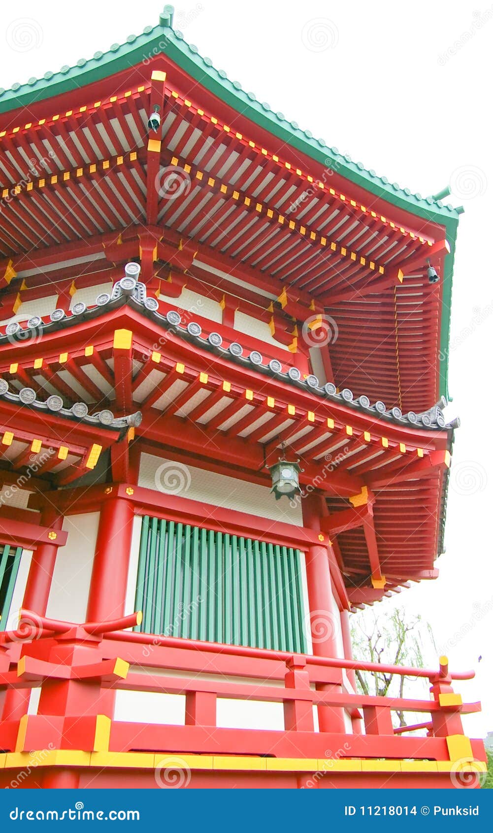 Japanese temple stock photo. Image of wood, nippon, japanese - 11218014