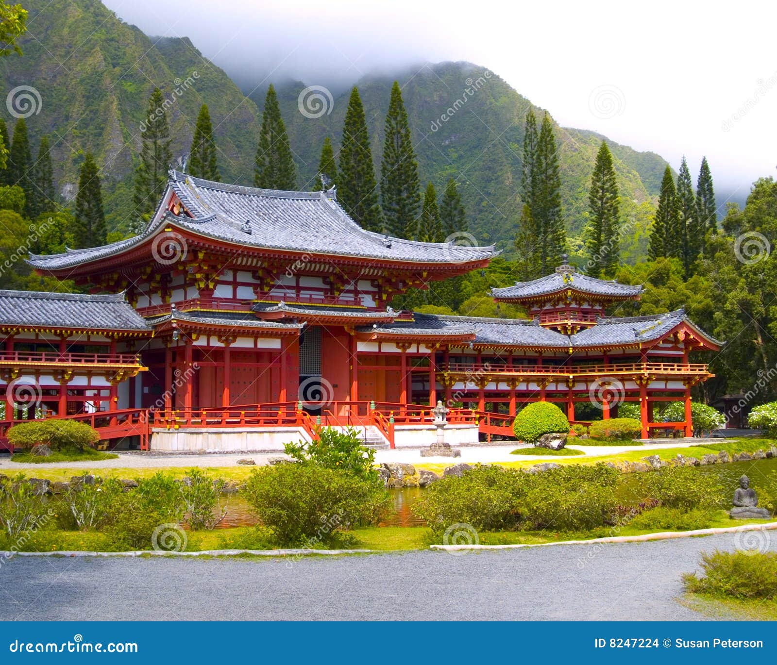 Japanese Temple Architecture Stock Photography | CartoonDealer.com ...