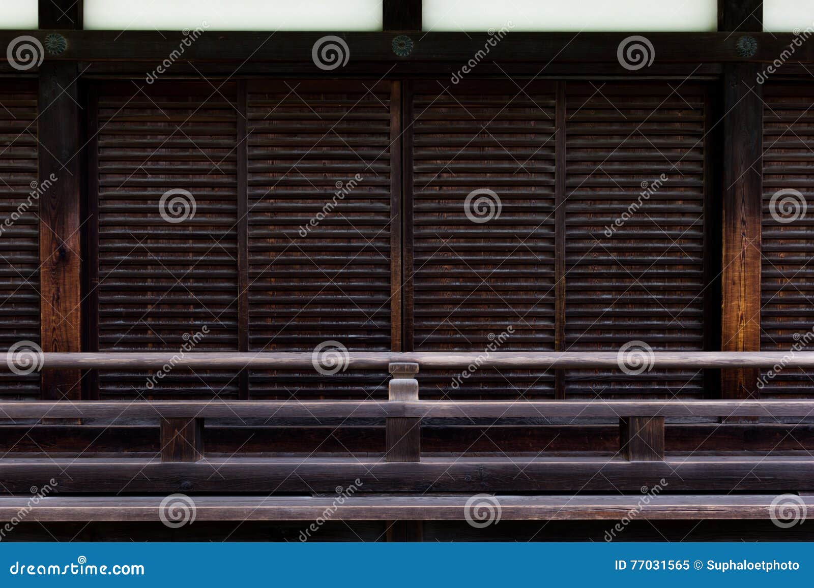 Japanese Temple Door Abstract Texture and Background Stock Image ...
