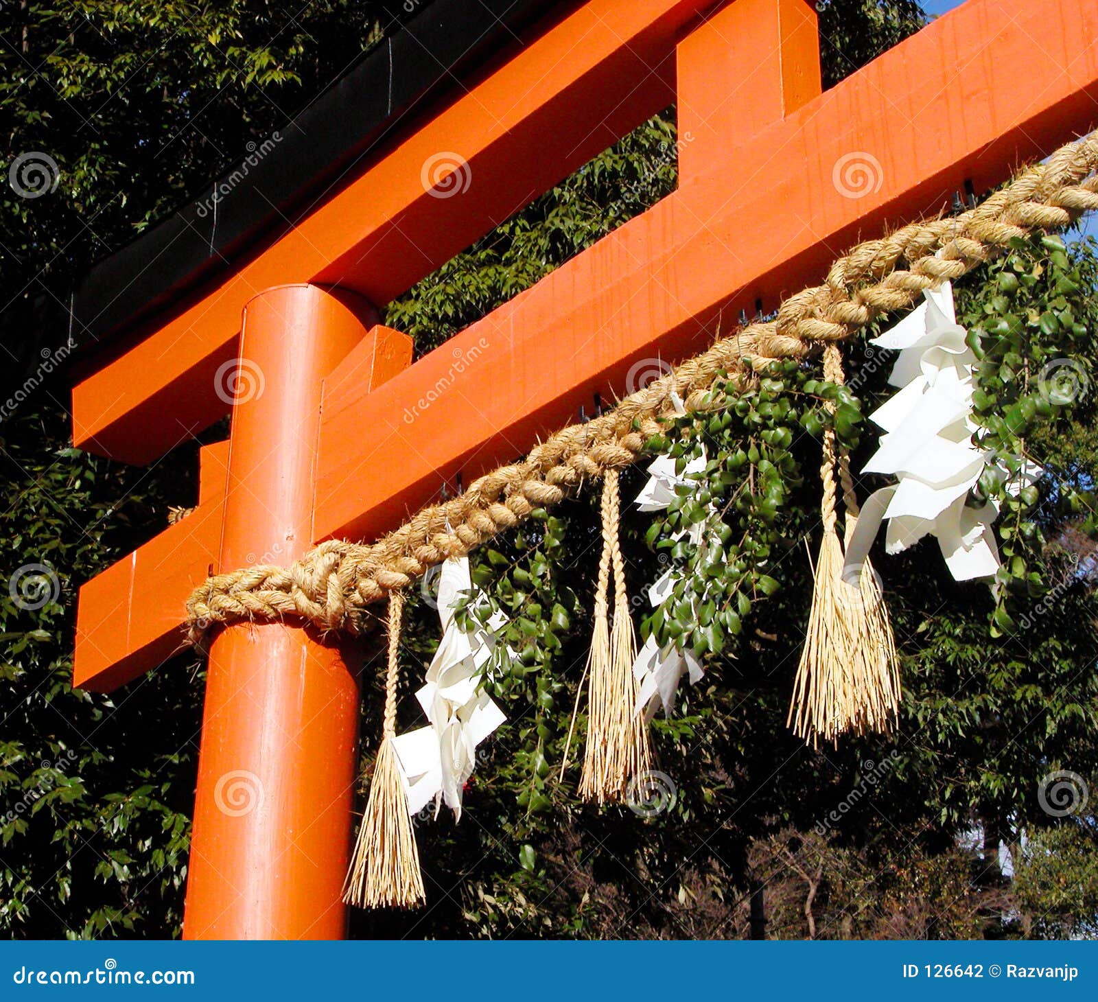Japanese temple gate stock photo. Image of temple, architecture - 126642