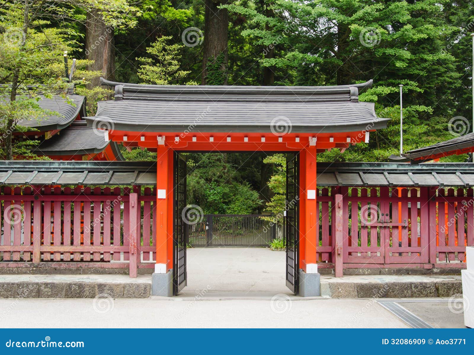 Japanese Temple Gate