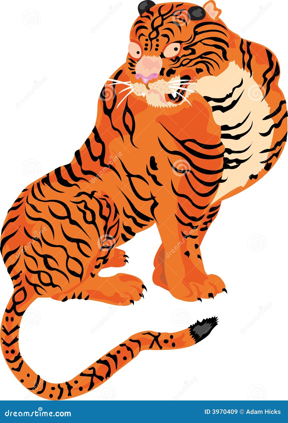 Japanese Tiger Prawn, Hand Draw Sketch Vector | CartoonDealer.com ...