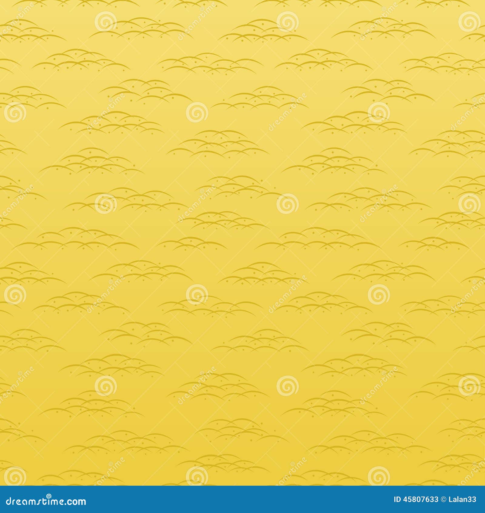 Japanese Traditional Pattern. Dewdrop and Grass Background. Stock ...