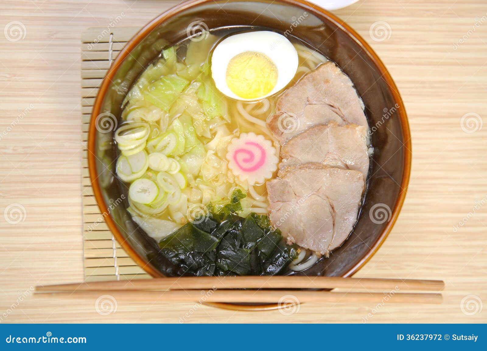 Japanese traditional ramen stock photo. Image of asia - 36237972