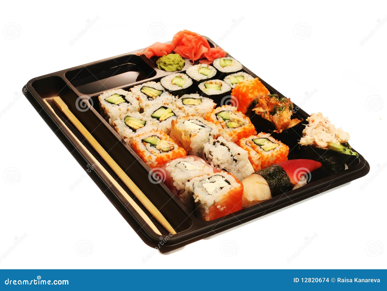 Japanese traditional sushi stock photo. Image of lifestyle - 12820674