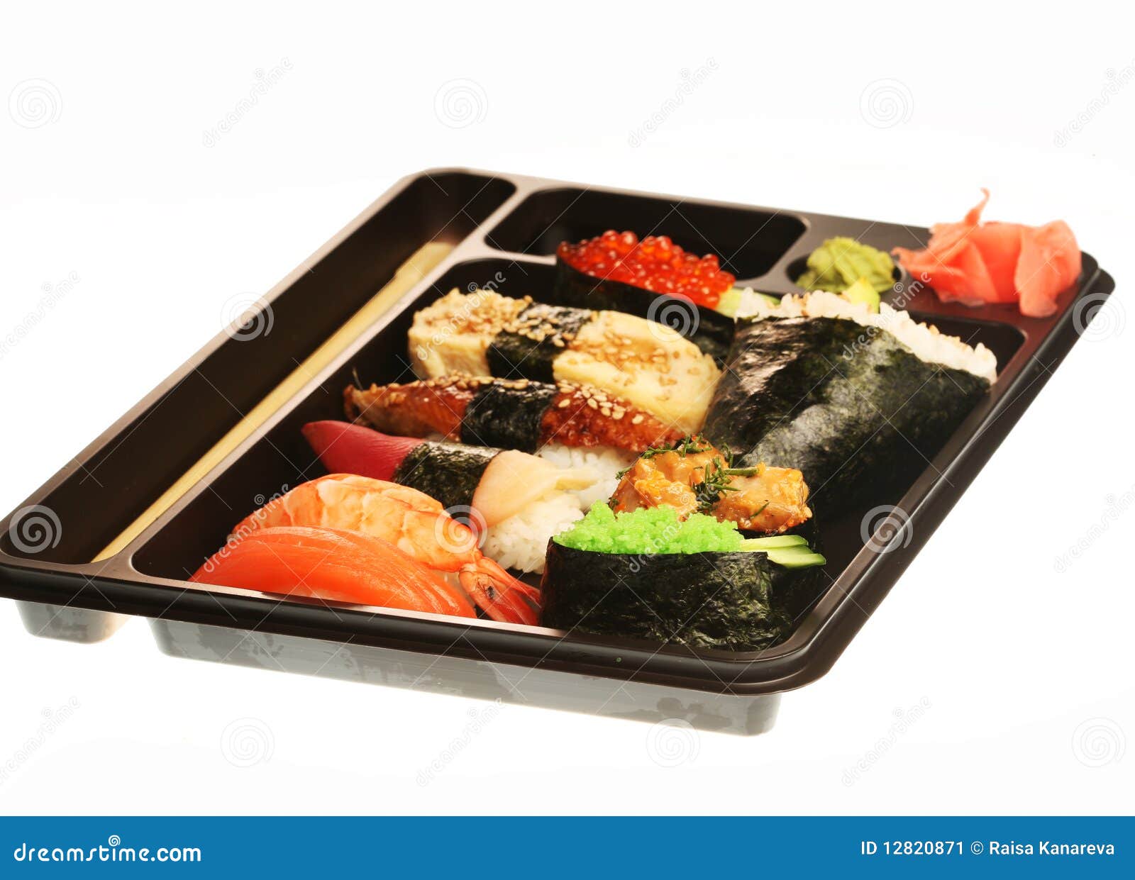 Japanese traditional sushi stock image. Image of fresh - 12820871