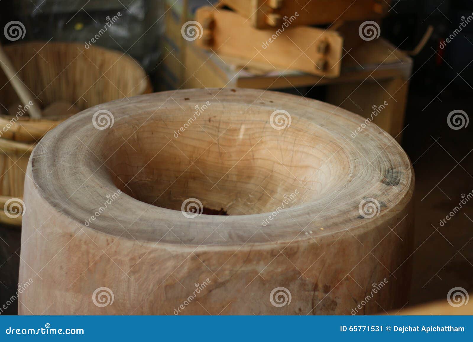 Japanese Usu for Making Mochi Stock Image - Image of mochi, year: 65771531