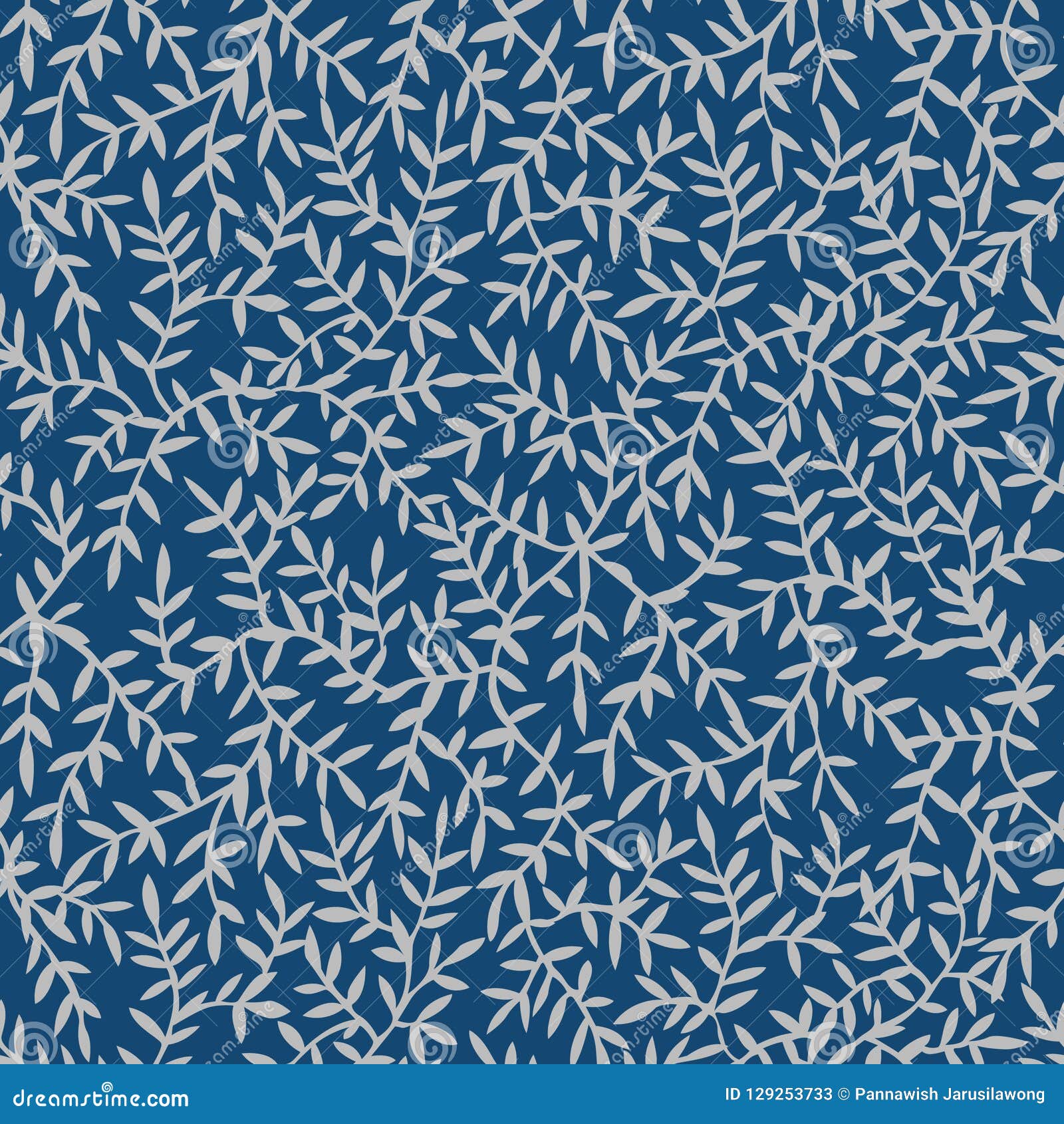 Japanese Vine Leaf Pattern stock vector. Illustration of culture ...