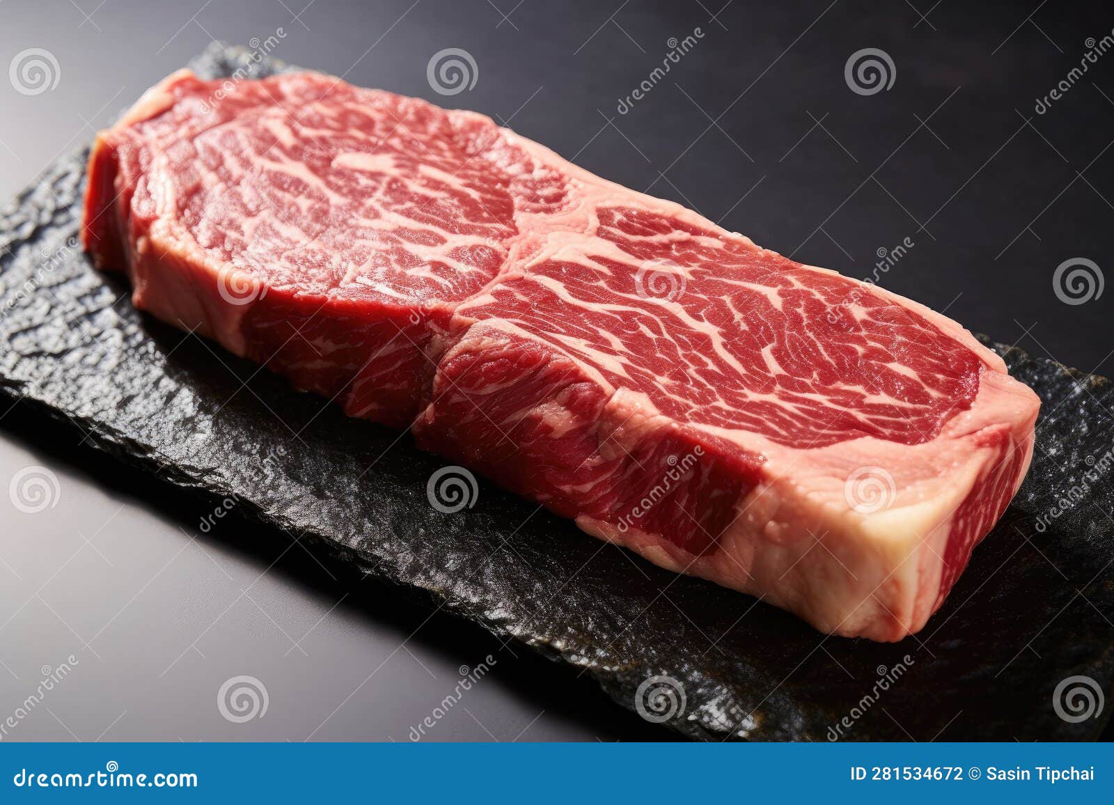 Japanese Wagyu Beef In Watercolor Drawing Style Cartoon Vector ...