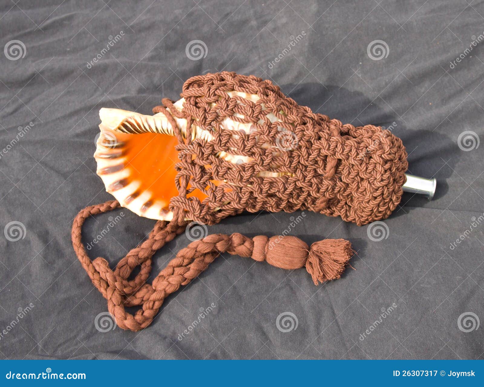 Japanese war horn horagai stock image. Image of horagai - 26307317