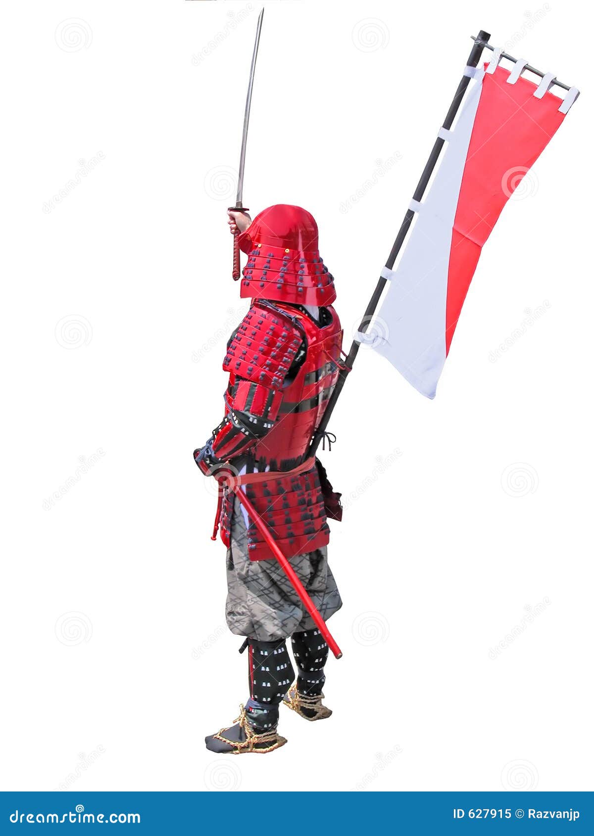 Japanese warrior stock image. Image of character, matsuri - 627915