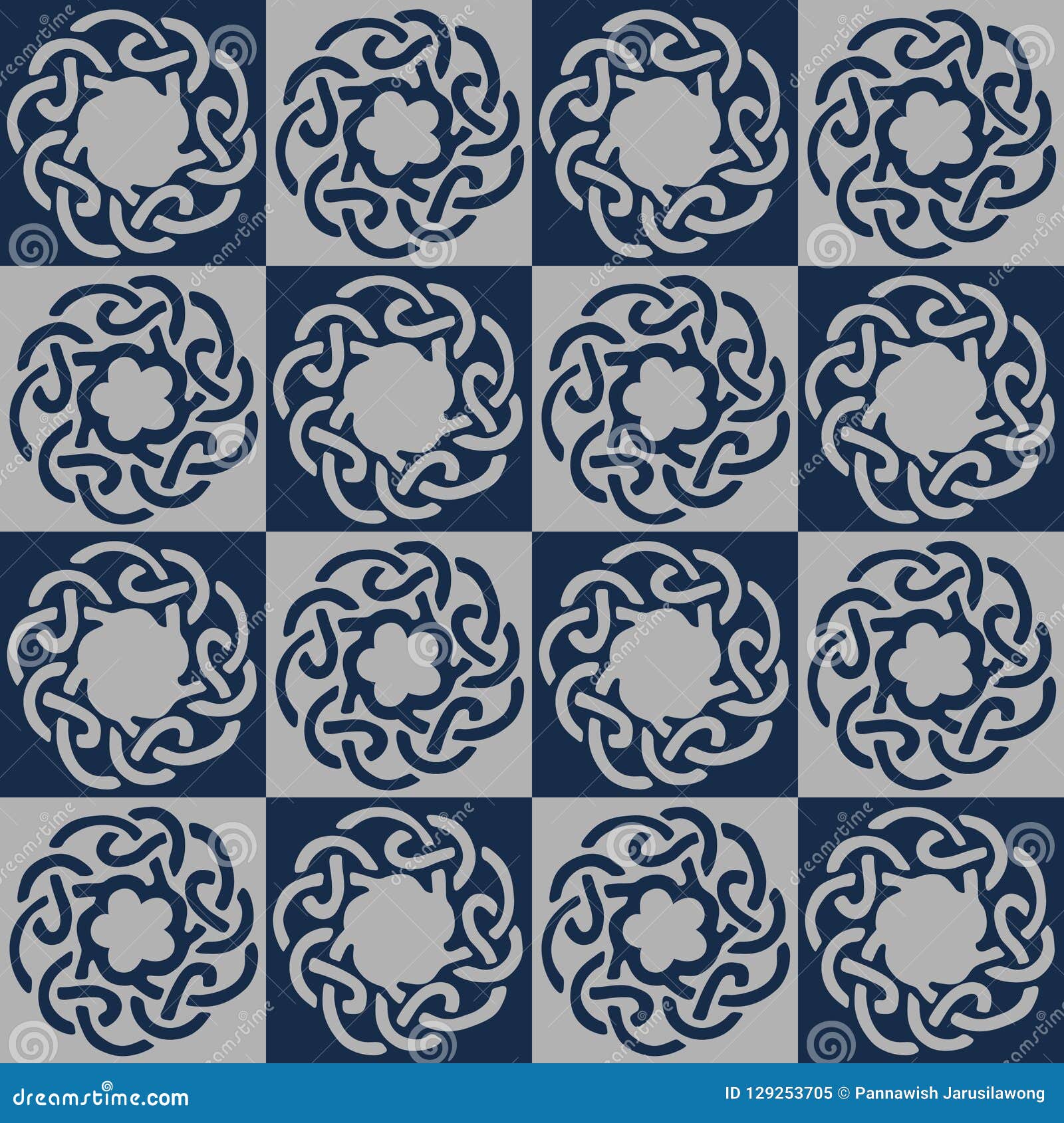 Japanese Weaving Circle Pattern Stock Vector - Illustration of islamic ...