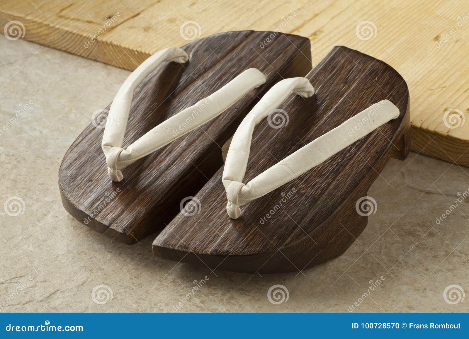 Japanese wooden geta stock photo. Image of wooden, fashion - 100728570