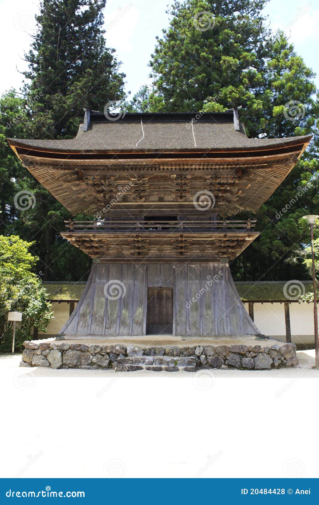 Japanese Wooden Guard Tower Stock Photo - Image of sentinel, protect ...