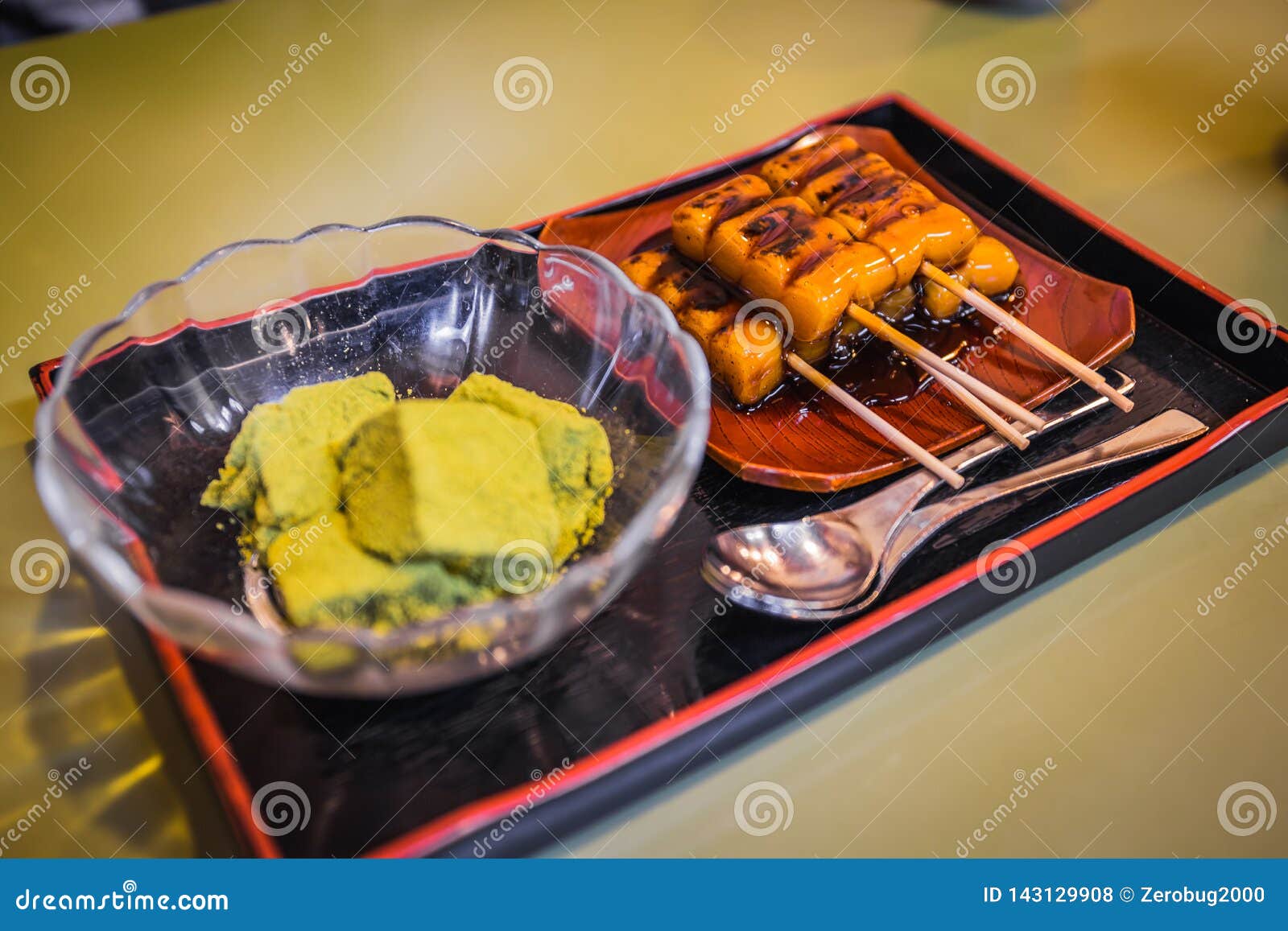 Japanese snack stock photo. Image of food, yaki, traditional - 143129908
