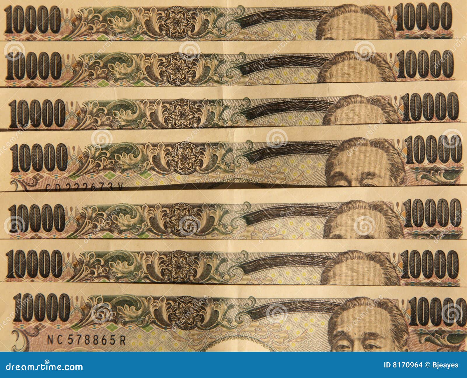 Japanese Yen stock photo. Image of banknote, paper, money - 8170964