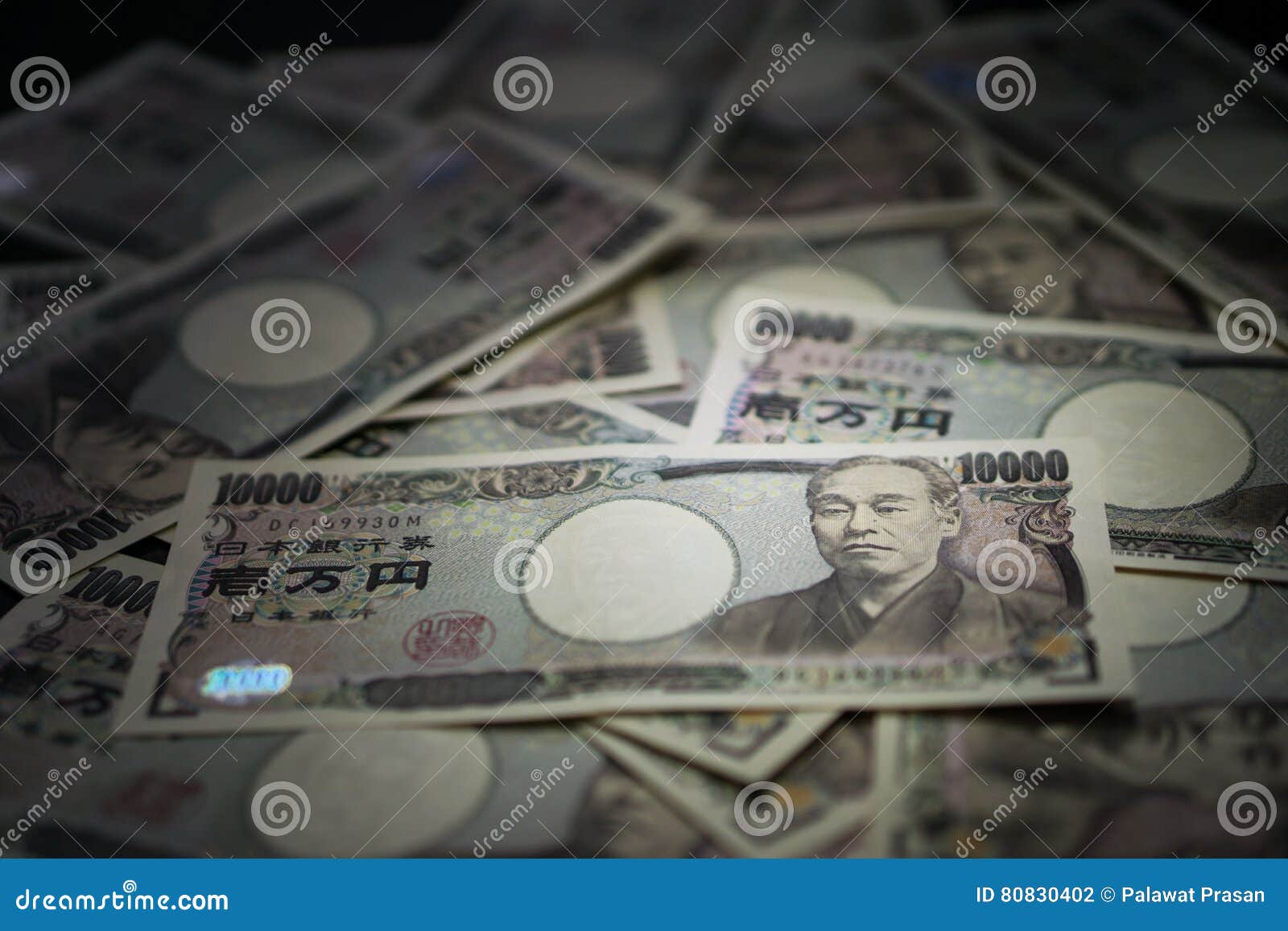 Japanese Yen Bill Royalty-Free Stock Image | CartoonDealer.com #80830402