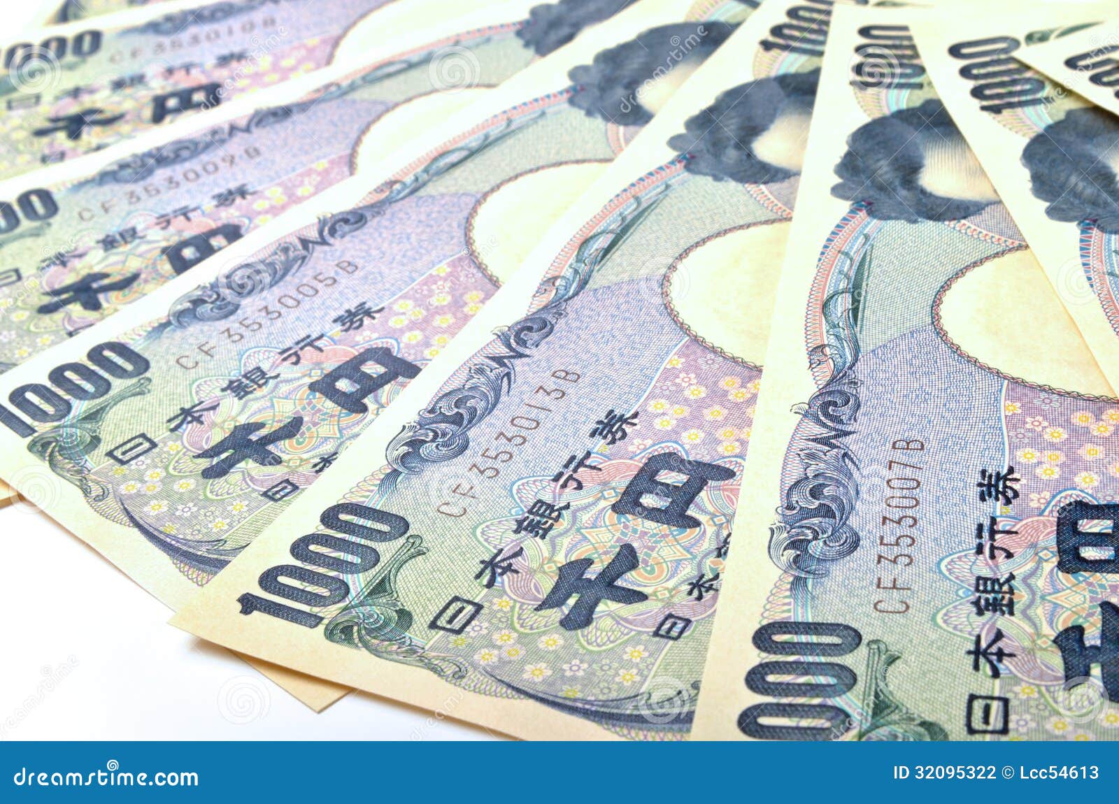 Japanese 1000 Yen stock photo. Image of 1000, white, paper - 32095322
