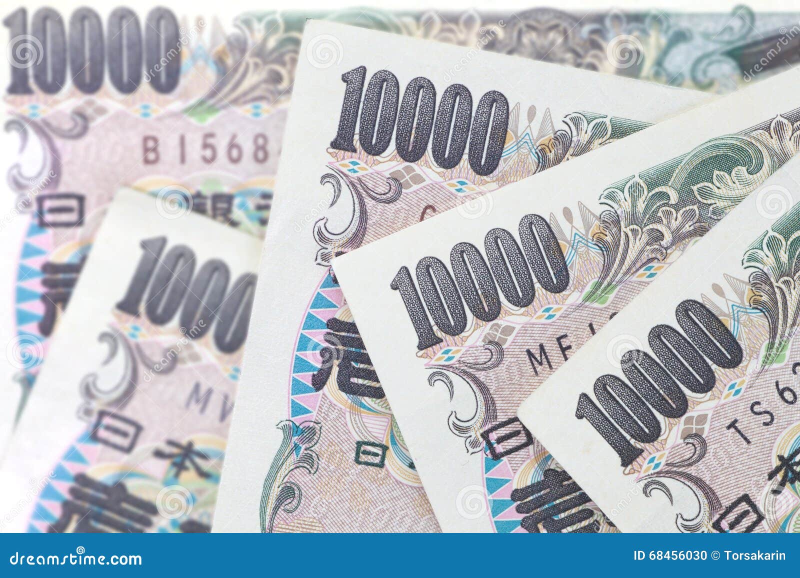 Japanese Yen Currency Bank Note Stock Photo - Image of wealth, green ...