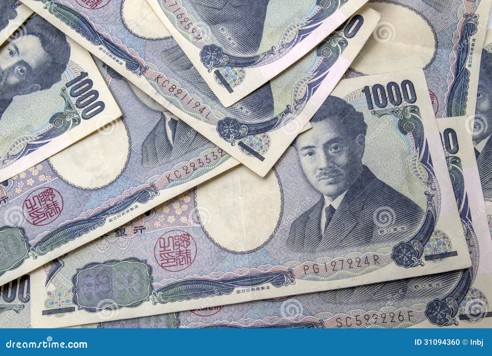 Japanese yen notes stock photo. Image of business, bank - 31094360