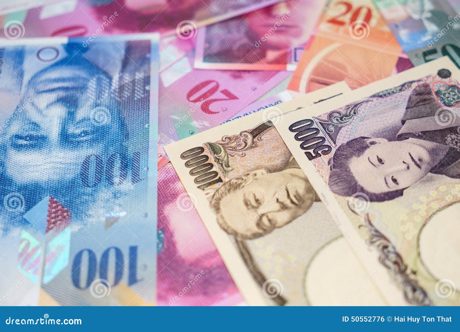 Japanese Yen and Swiss Franc. Stock Photo - Image of japan, banking ... Japanese Yen and Swiss Franc. Stock Photo - Image of japan, banking ...