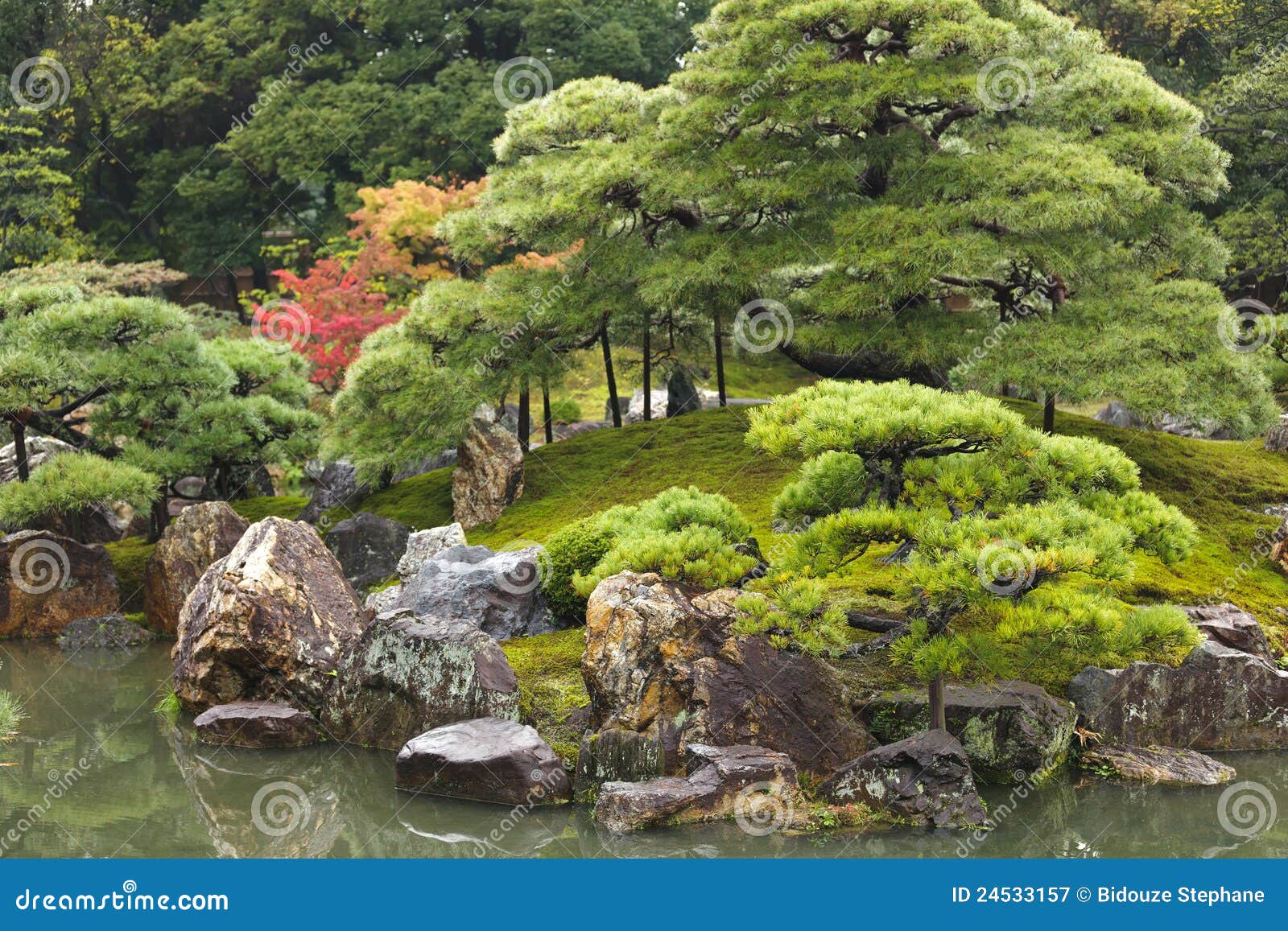 Japanese zen garden stock image. Image of culture, japan - 24533157