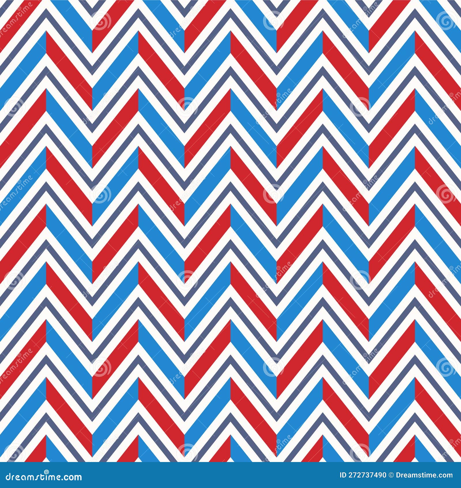 Japanese Zigzag Chevron Line Vector Seamless Pattern Stock Vector ...