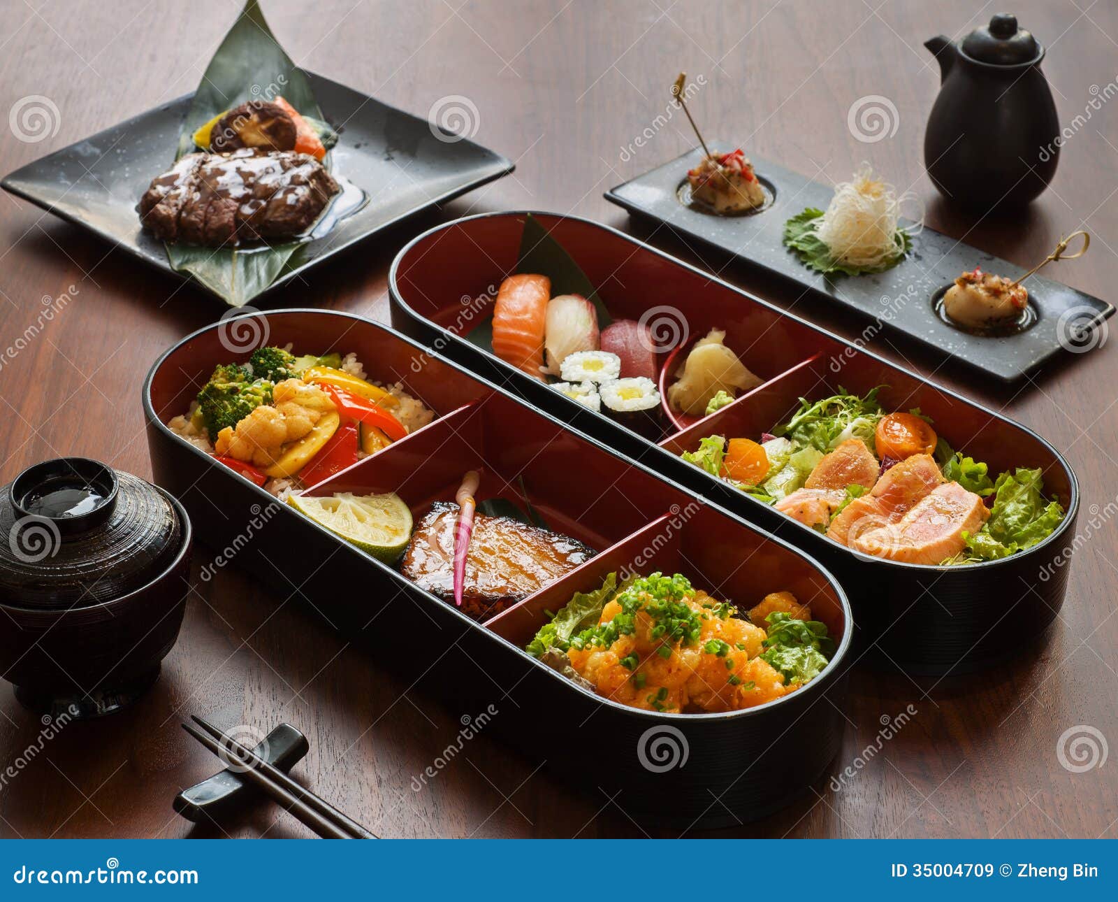 Japans voedsel stock afbeelding. Image of gezond, heerlijk - 35004709