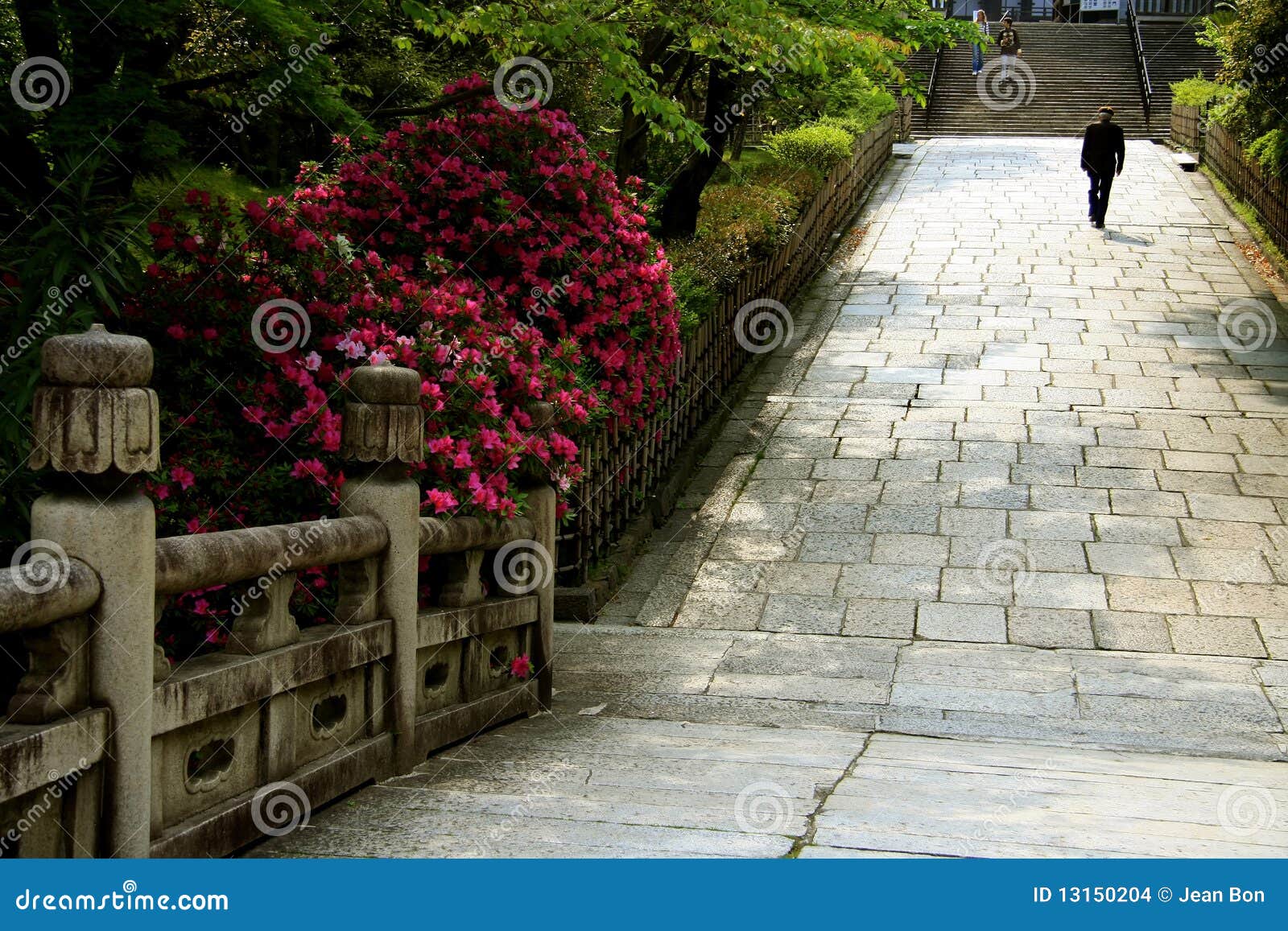 Japanse Garden Pathway stock photo. Image of tourism - 13150204