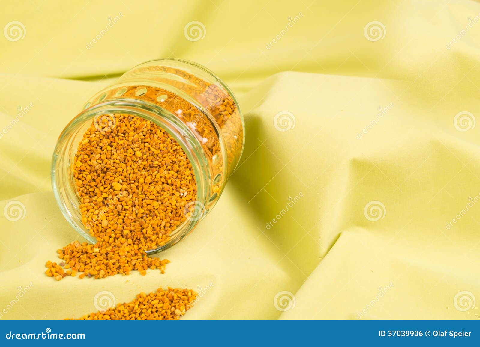 Jar with bee pollen stock photo. Image of portion, granulate - 37039906