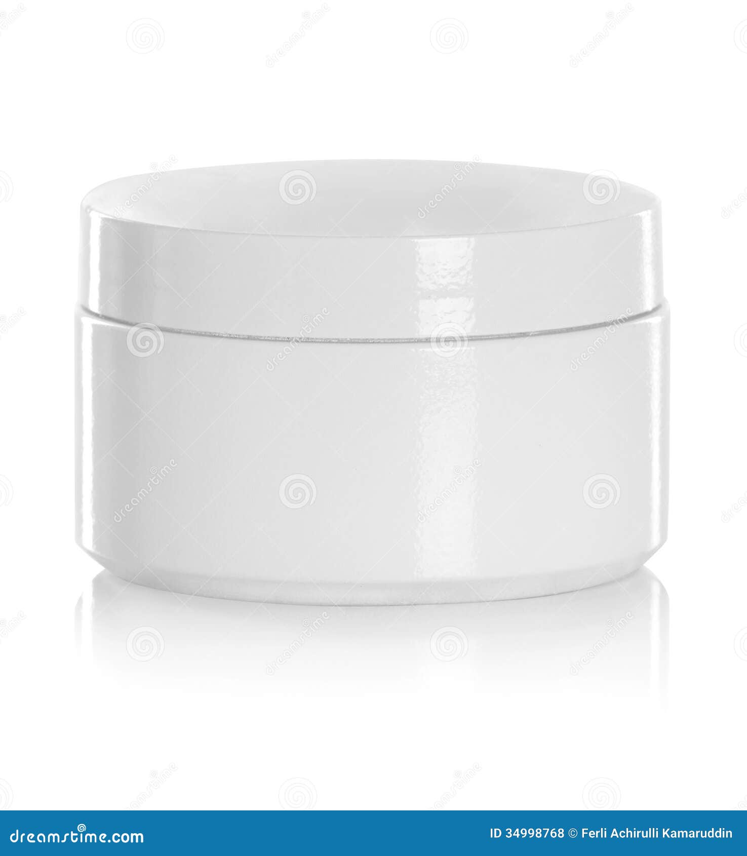Jar or Blank Packaging for Cosmetic Product Stock Photo - Image of ...