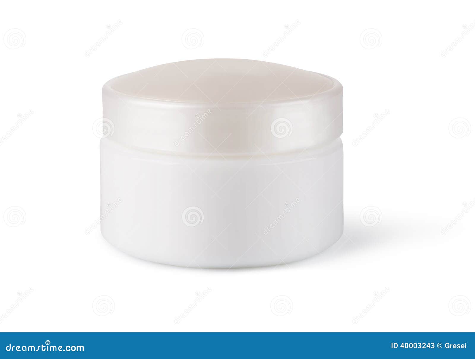 Jar or Blank Packaging for Cosmetic Product Stock Image - Image of ...
