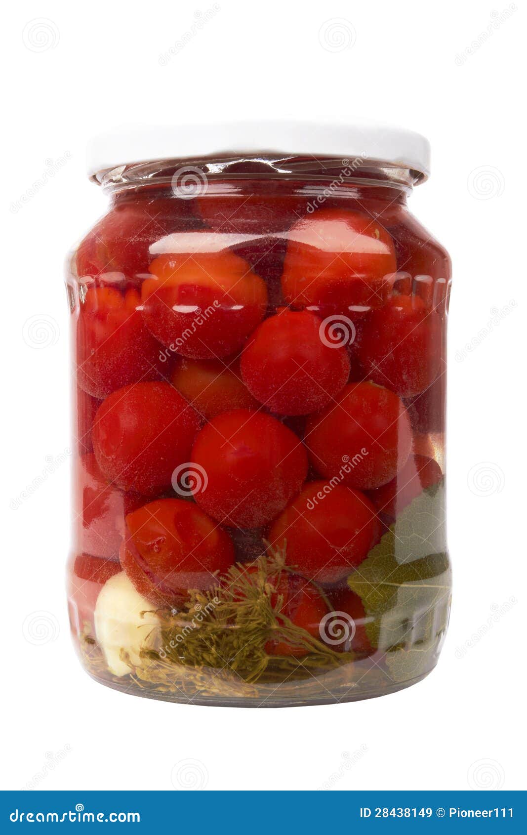 Jar of canned tomatoes stock image. Image of tasty, pickled - 28438149