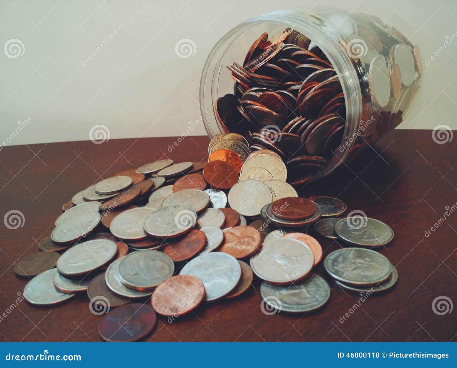 Jar of change stock photo. Image of people, currency - 46000110