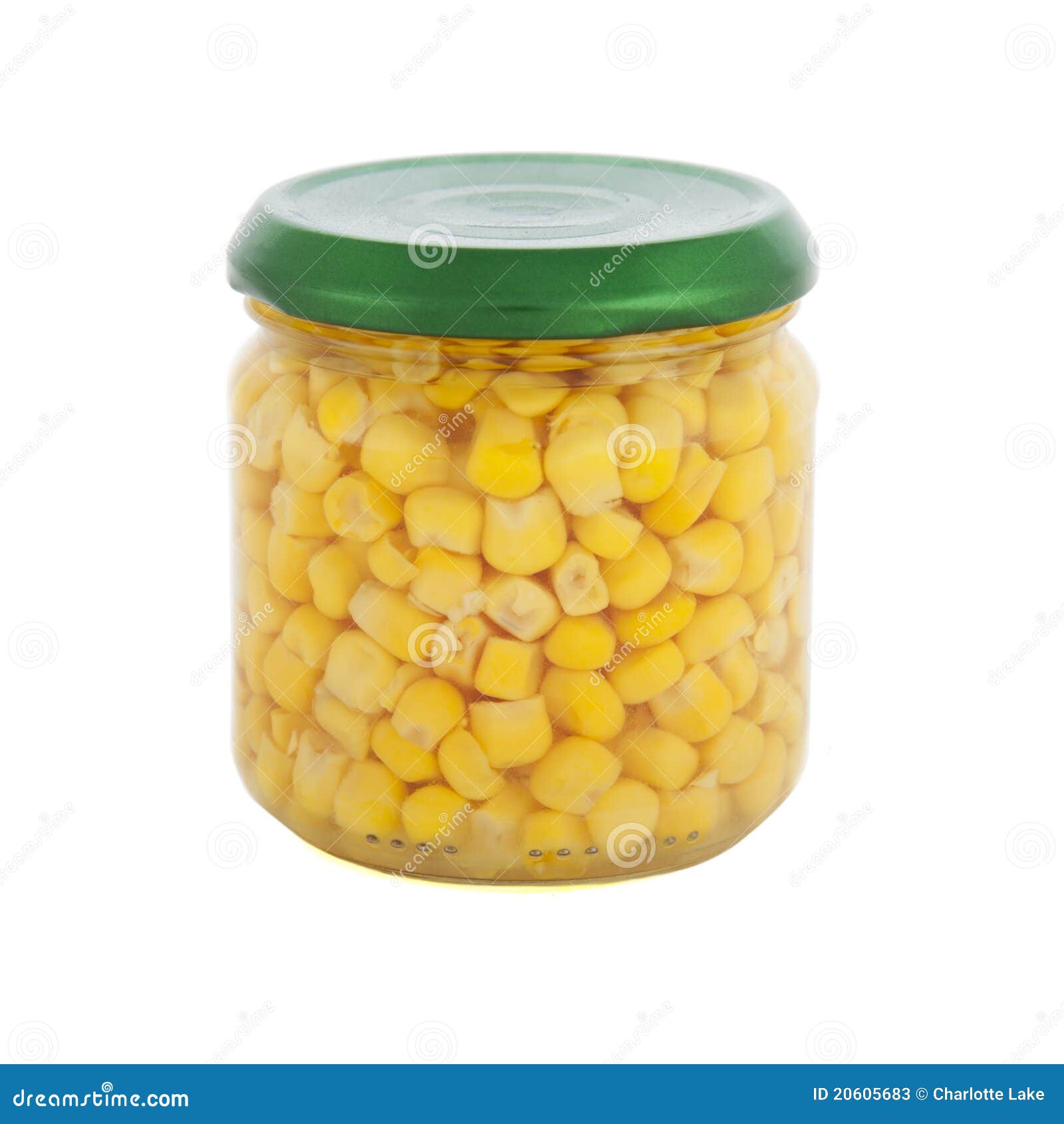 Jar of Corn stock image. Image of yellow, vegetarian - 20605683