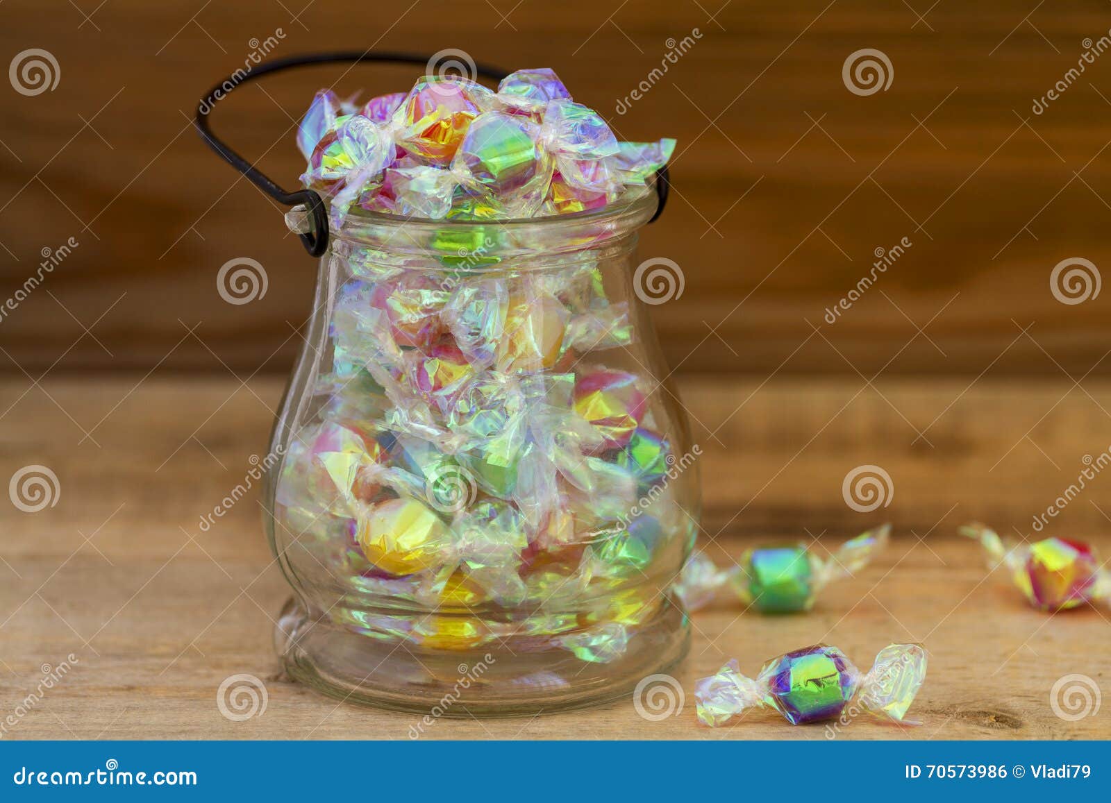 Jar full of Candy stock photo. Image of sweet, glass - 70573986