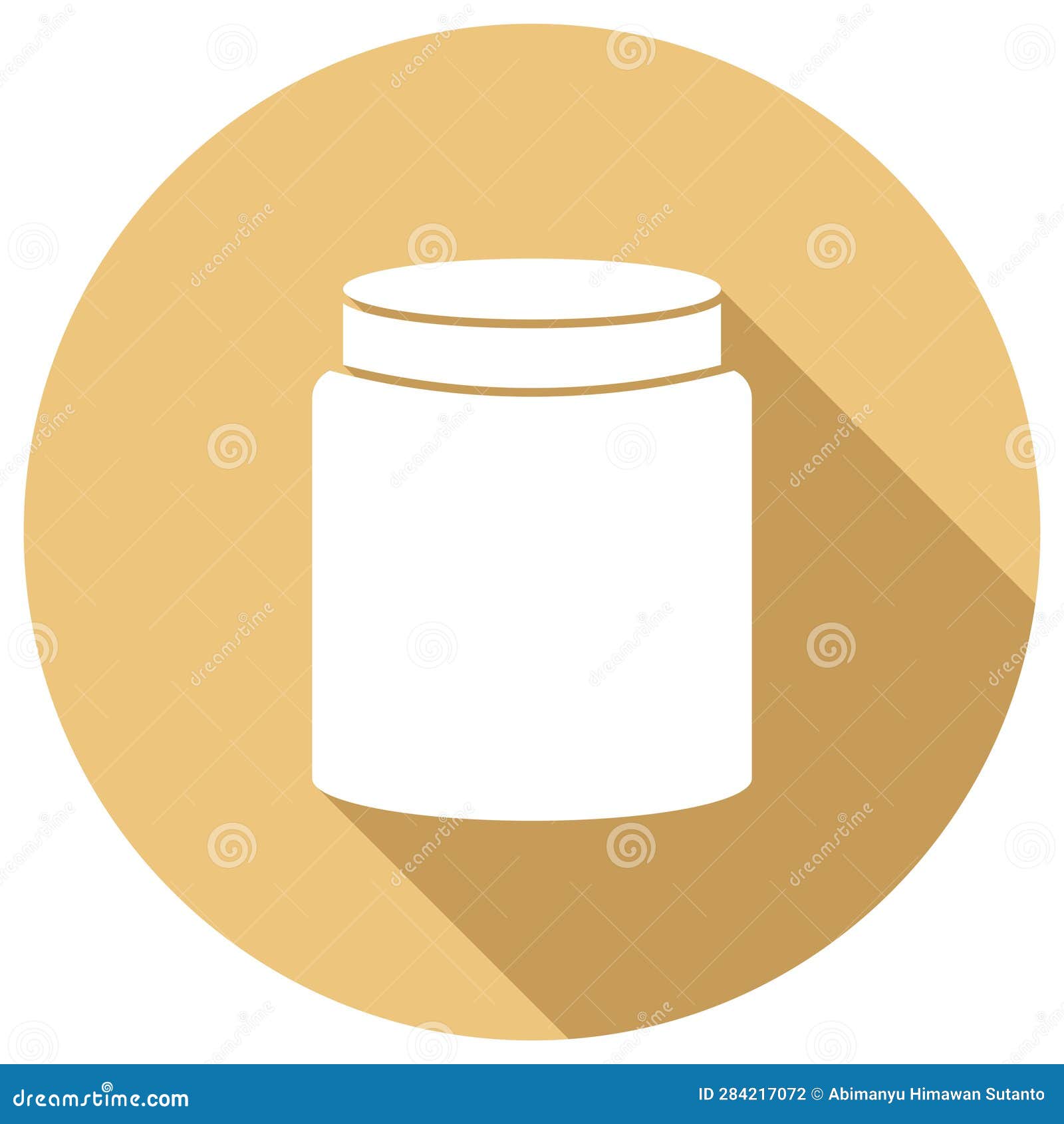 Jar icon vector stock vector. Illustration of vector - 284217072