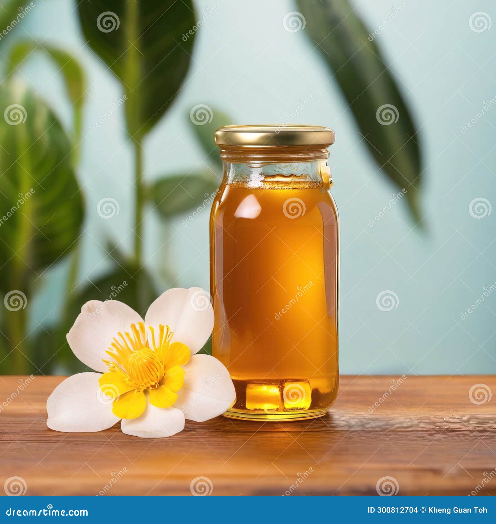 Jar of Honey, Blank Empty Generic Product Packaging Mockup Stock ...