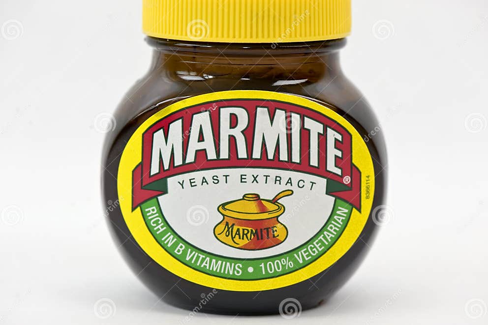 Jar of Marmite editorial photography. Image of product - 25190582